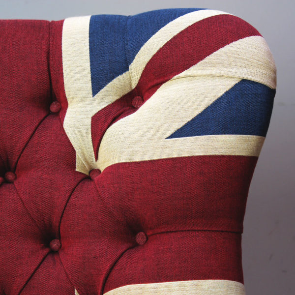 Winston Union Jack Chair | napoloeonrockefeller.com hand-crafted seating