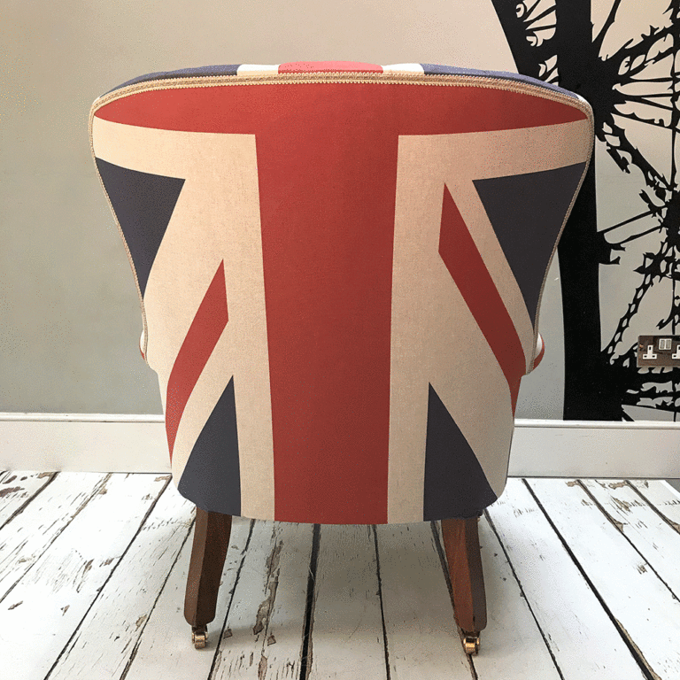 Nelson Union Jack Armchair | NapoleonRockefeller – Vintage and retro ...