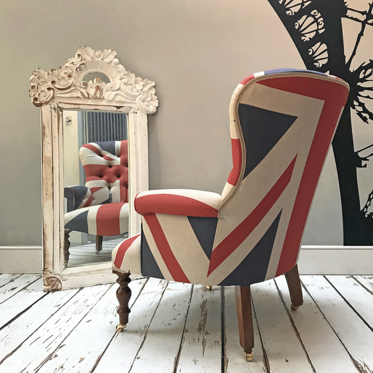 Nelson Union Jack Armchair | NapoleonRockefeller – Vintage and retro ...